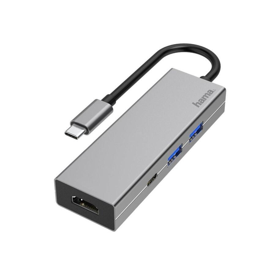 HAMA Adapter USB-C Multi 4x Porte HDMI | Køb her | scidata.dk